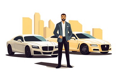 Lavish car vehicle wealth. | Free Photo Illustration - rawpixel