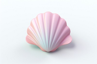 PNG Seashell clam white background | Premium PNG - rawpixel
