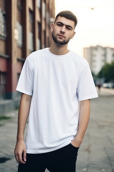 Portrait t-shirt apparel sleeve. | Premium Photo - rawpixel