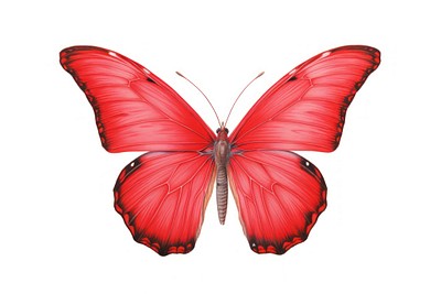Butterfly animal insect red. | Premium Photo Illustration - rawpixel