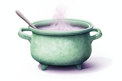 Poison cup white background cookware. | Premium Photo Illustration ...