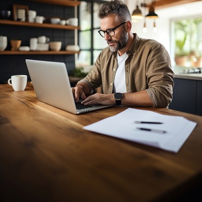 Laptop furniture computer writing. | Premium Photo - rawpixel