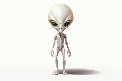 Alien alien toy representation. AI | Premium Photo Illustration - rawpixel