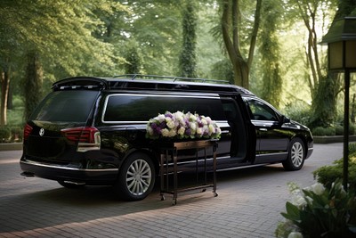 Funeral service car vehicle flower. | Premium Photo - rawpixel