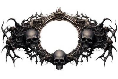 Gothic style design frame accessories | Free Photo Illustration - rawpixel