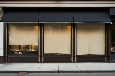 Window outdoors store architecture. AI | Free Photo - rawpixel