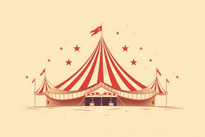 Big top circus architecture celebration | Free Photo Illustration ...