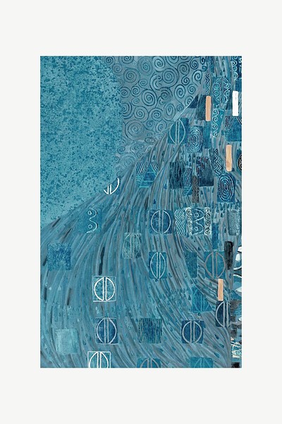 Blue abstract badge png sticker, | Premium PNG - rawpixel