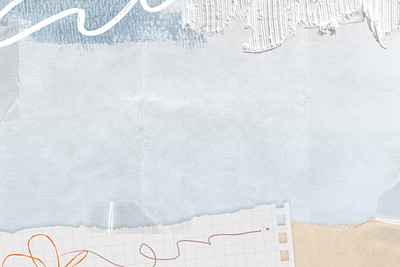 Blue ripped paper border background | Premium Photo - rawpixel