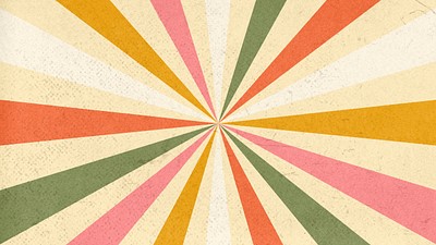 Retro sun ray desktop wallpaper, | Premium Photo - rawpixel