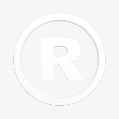 White registered trademark png symbol | Premium PNG - rawpixel