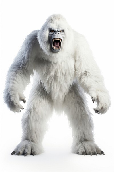 Yeti angry mammal monkey animal. | Premium Photo - rawpixel