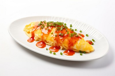 Japanese omurice plate food vegetable. | Free Photo - rawpixel