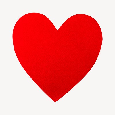 PNG Red heart shape, paper | Premium PNG - rawpixel