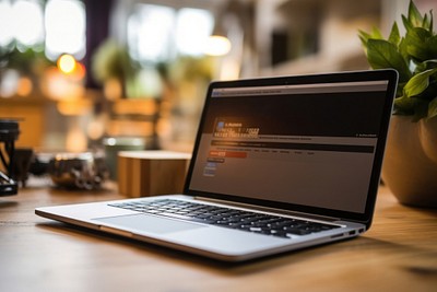 Laptop showing bill computer portability | Premium Photo - rawpixel