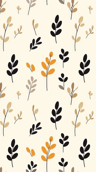 Leaf pattern backgrounds wallpaper. AI | Free Photo Illustration - rawpixel
