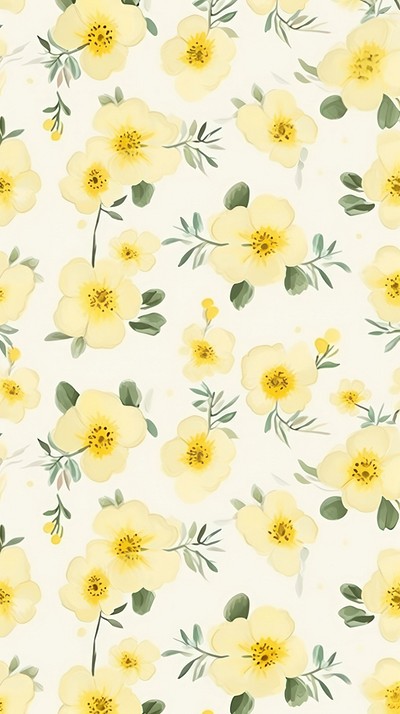 Primrose pattern backgrounds wallpaper. AI | Free Photo Illustration ...