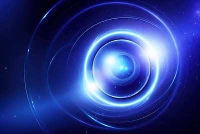 Plasma science light blue. AI | Premium Photo - rawpixel