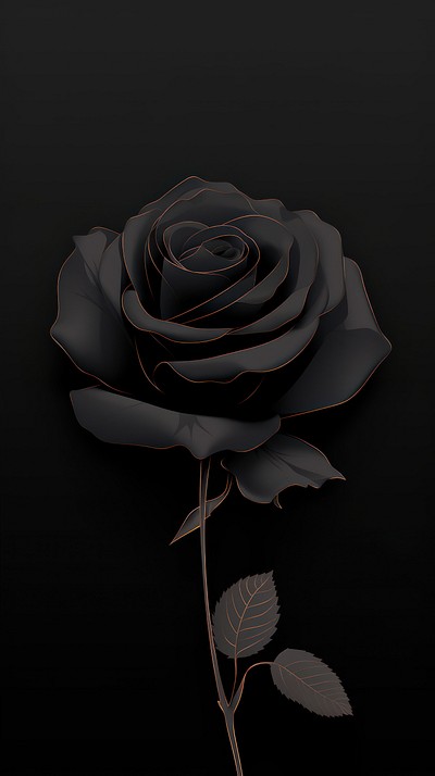 Black rose flower plant inflorescence. | Free Photo - rawpixel