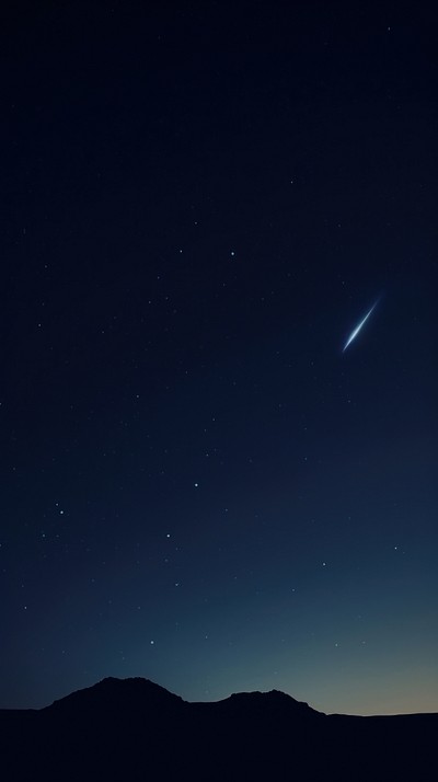 Comet astronomy outdoors nature. AI | Premium Photo - rawpixel