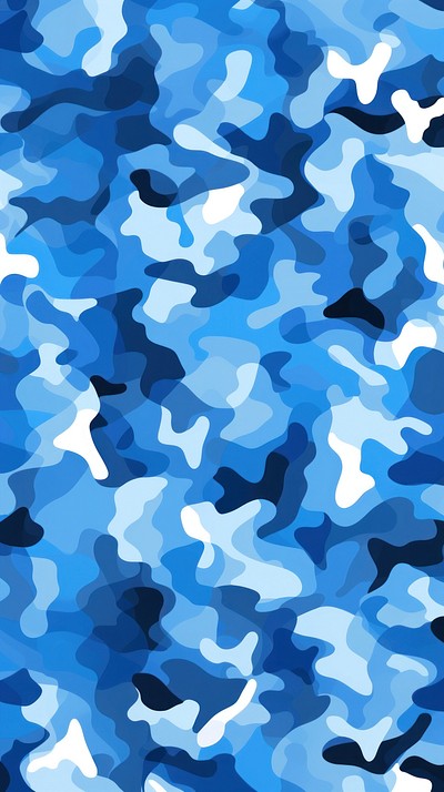 Blue camouflage pattern backgrounds military | Free Photo Illustration ...
