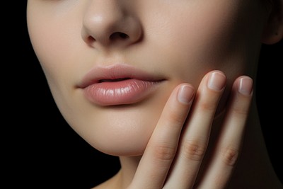 Person touching face finger skin | Free Photo - rawpixel