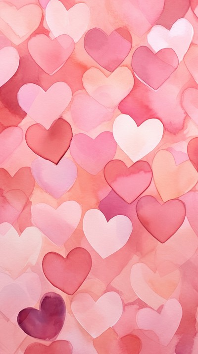 Y2K pink hearts abstract shape | Premium Photo Illustration - rawpixel