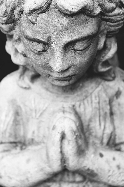 Ancient angel marble sculpture photo | Free Photo - rawpixel