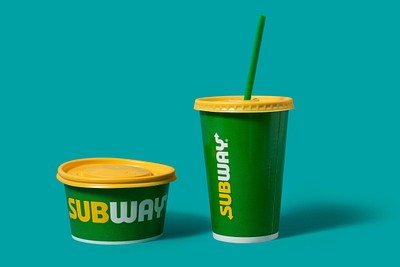 Subway cups psd. AUGUST 12, | Premium PSD - rawpixel