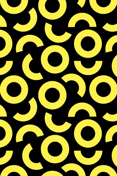 Yellow abstract pattern background, geometric | Free Photo - rawpixel
