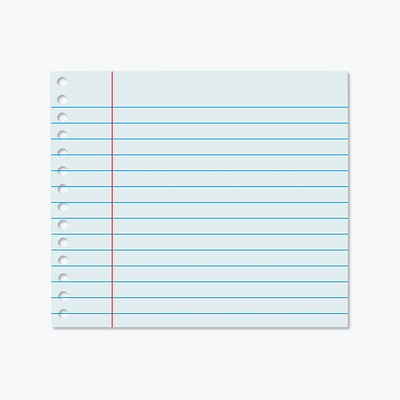 Ruled journal sticker note png | Premium PNG Sticker - rawpixel