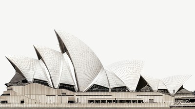 Sydney Opera House travel border | Free Photo - rawpixel