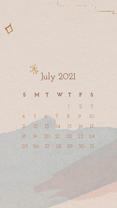 Calendar 2021 July editable template | Premium PSD - rawpixel
