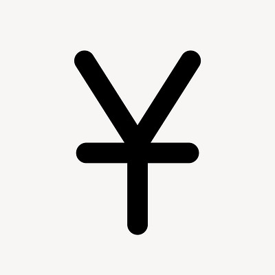 Currency yuan icon, Chinese money | Free Icons - rawpixel