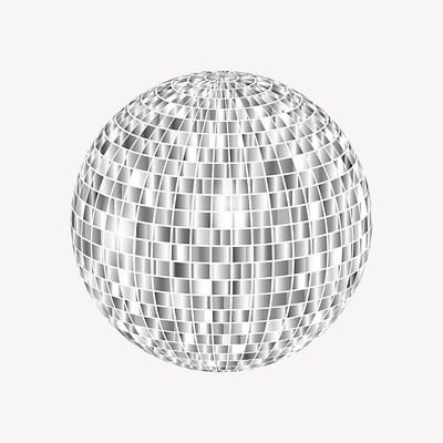 Mirror ball clipart, party decorative | Free Vector - rawpixel