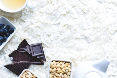 Hot tea with healthy snacks | Free Photo - rawpixel