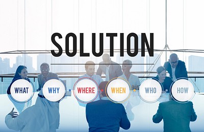 Solution Question System Problem Solving | Free Photo - rawpixel