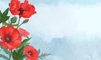 Poppy png border, transparent background | Premium PNG - rawpixel