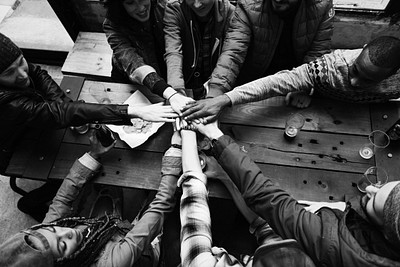 Group of friends stacking hands | Premium Photo - rawpixel