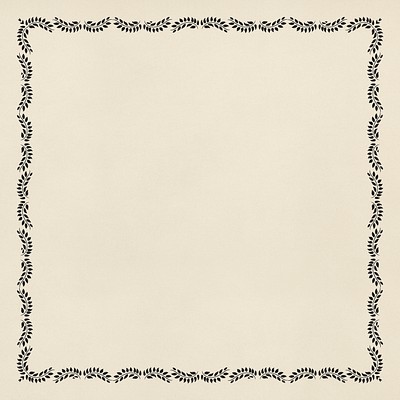 Vintage ornamental decorative frame on beige | Free PSD - rawpixel