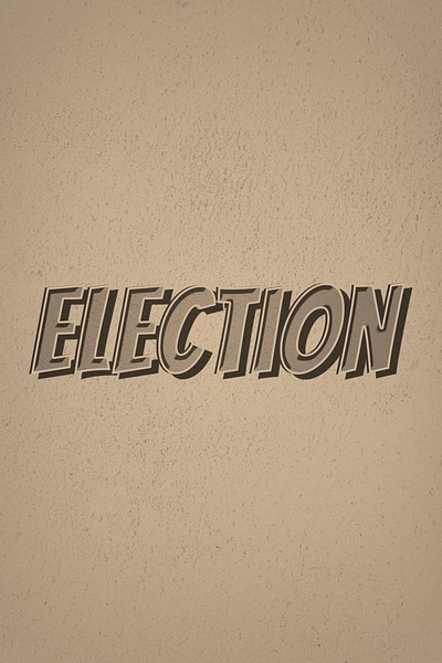 Election word retro style typography | Free Photo - rawpixel