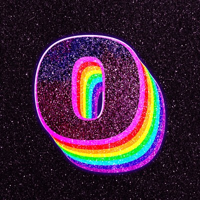 Number 0 font psd 3d | Premium PSD - rawpixel