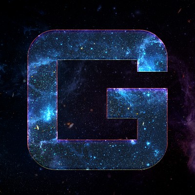 Psd letter G space effect | Premium PSD - rawpixel