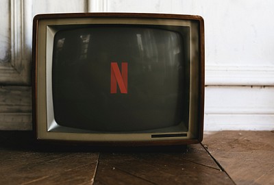 Netflix logo showing retro television | Free Photo - rawpixel