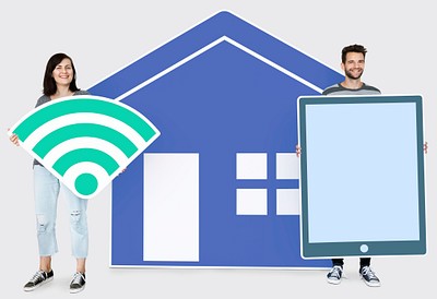 Home wireless internet concept shoot | Premium Photo - rawpixel