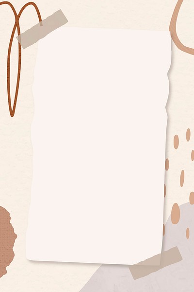 Paper note frame psd beige | Premium PSD - rawpixel