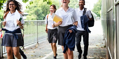 Students their way home school | Premium Photo - rawpixel