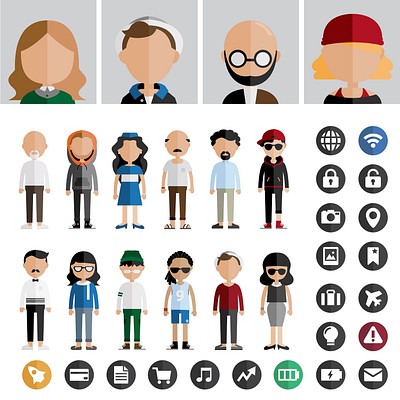 Illustration of diverse people | Premium Vector - rawpixel