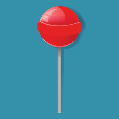 Illustration of red lollipop | Premium Vector - rawpixel