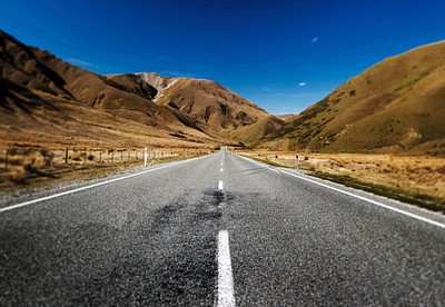 Continuous Road in a Scenic | Free Photo - rawpixel
